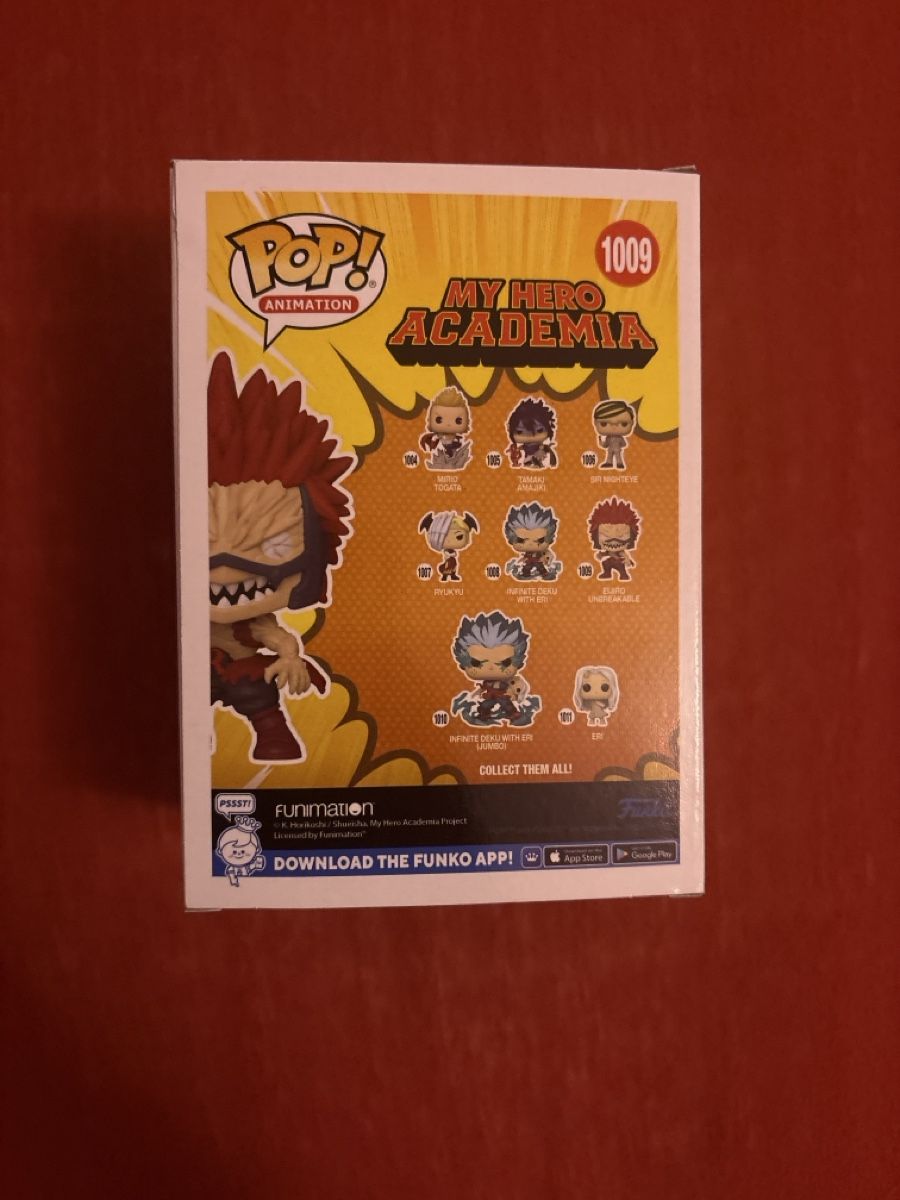 MHA - My Hero Academia, Eijiro Unbreakable, figurine pop (Neu und ...