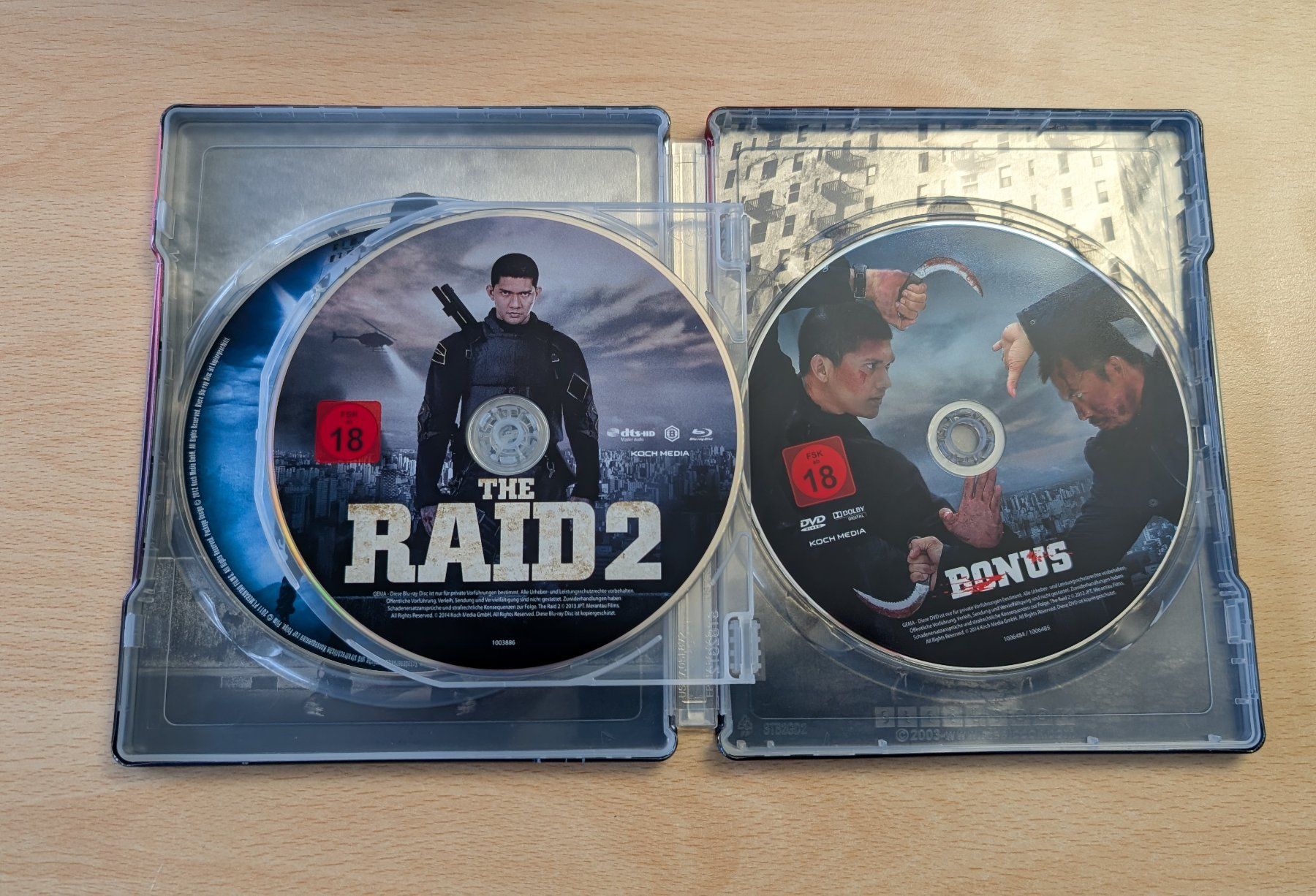 The Raid 1&2 Collection Steelbook Blu-Ray (Gebraucht) in Oftringen für ...