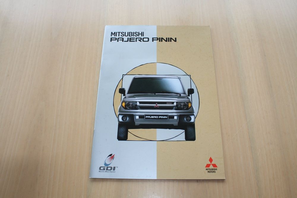Mitsubishi Pajero Pinin Prospekt 9/1999 | Kaufen auf Ricardo