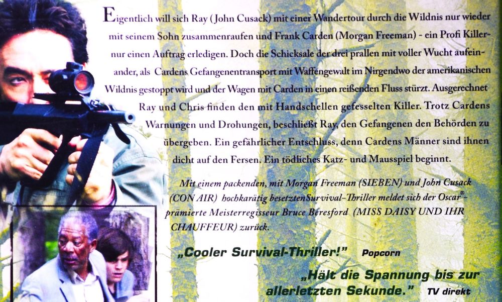 THE CONTRACT / MORGAN FREEMAN / JOHN CUSACK / THRILLER (Neu (gemäss ...