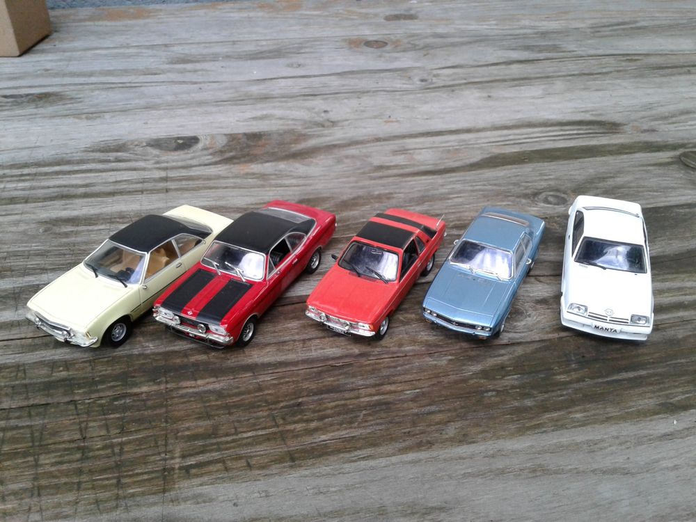 Lot OPEL Manta Kadett Commodore / Modellauto 1/43 | Kaufen auf Ricardo