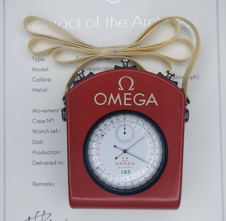 OMEGA Olympic Stopwatch stoppuhr compteur | Kaufen auf Ricardo