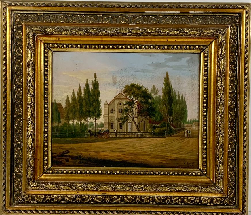 Carl Bovet (XIX) Gemälde mit schönem Sujet & Beschriftet (Gebraucht) in Root für CHF 160 – mit ...