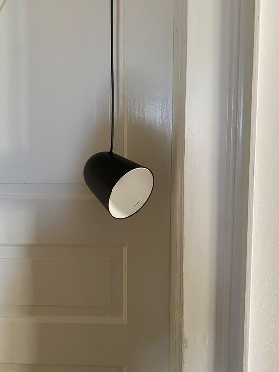 Pendelleuchte small Metall schwarz / Interio (Neu (gemäss Beschreibung ...