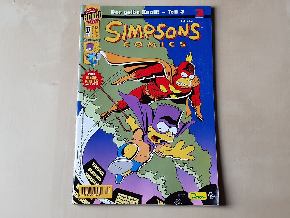 Simspons Comics 37 Nov 99 (Gebraucht) in Stansstad für CHF 4.5 – mit Lieferung auf Ricardo kaufen