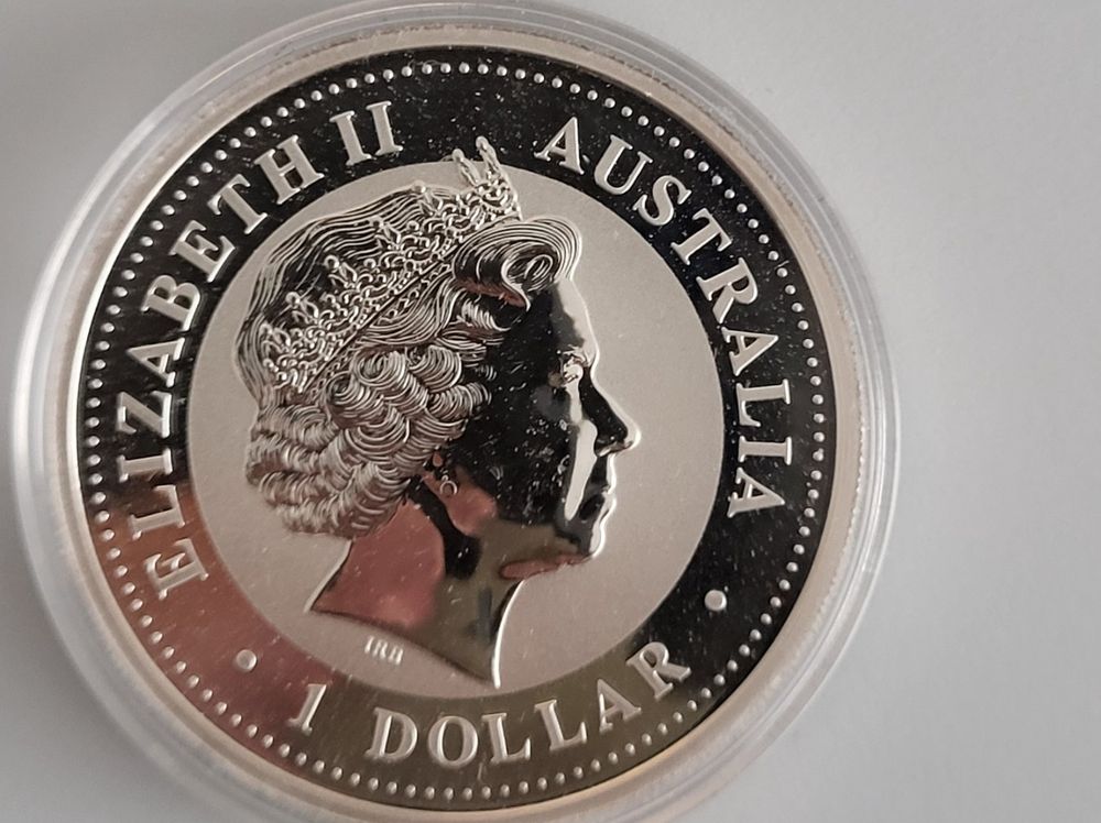 Silber Münze Australien Kookaburra Privy 1999 Perth Rare (Gebraucht) in ...