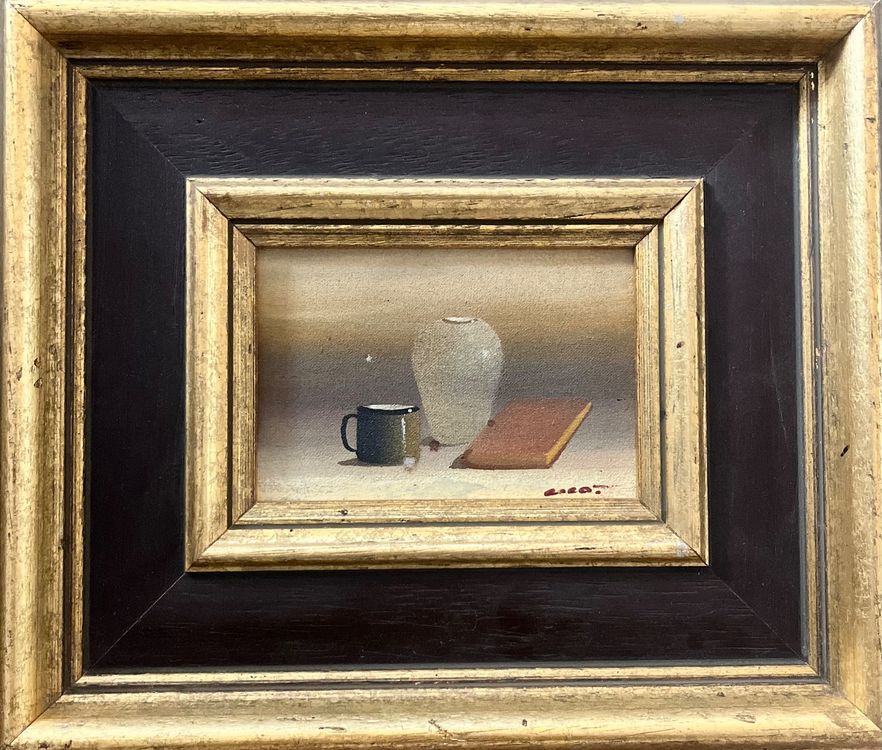 Stilleben Gemälde Unleserlich Signiert | Kaufen auf Ricardo