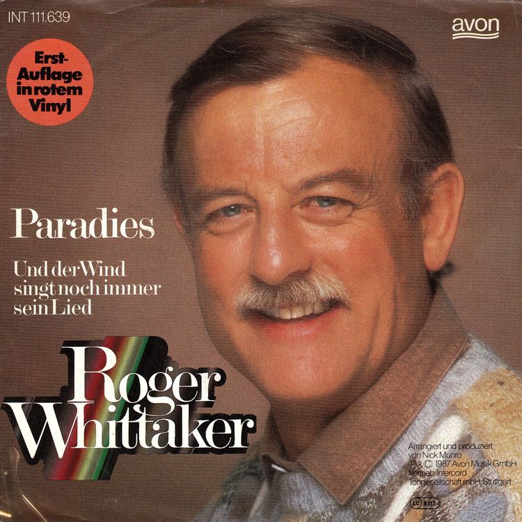 Roger Whittaker Vinyl Single von 1989 in farbigem Vinyl | Kaufen auf ...