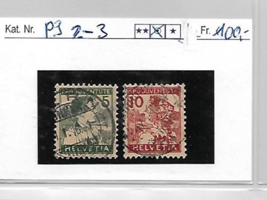 PJ 1915 gest. Kat: CHF 100.- | Kaufen auf Ricardo