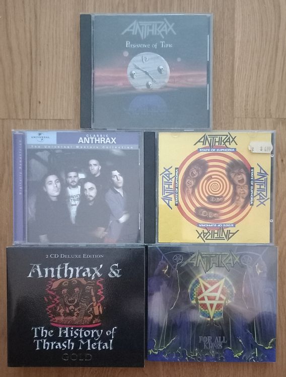Anthrax. 5 CDs. inkl. The History of Thrash Metal 2 CD Box. | Kaufen ...