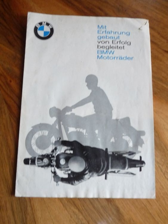 BMW Motorrad Prospekt R27 R50 R60 R69S Oldtimer Rarität (Gebraucht) in Huttwil für CHF 10 – mit ...
