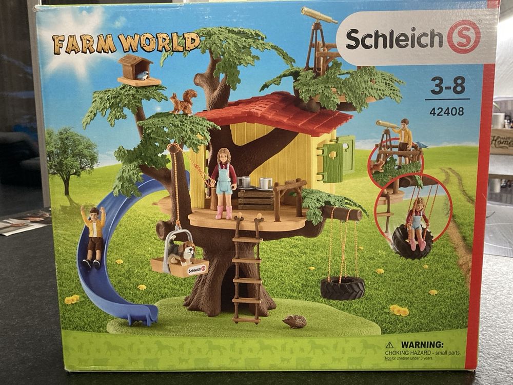 Cabane Schleich 42408 : arbre toboggan balançoire (Gebraucht) in Réchy ...