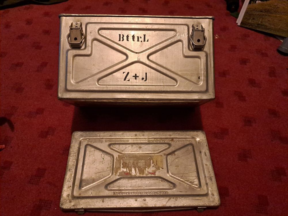 Parkdienstkiste für Bunker ab 1960 , Leer (Gebraucht) in St.Gallen für ...