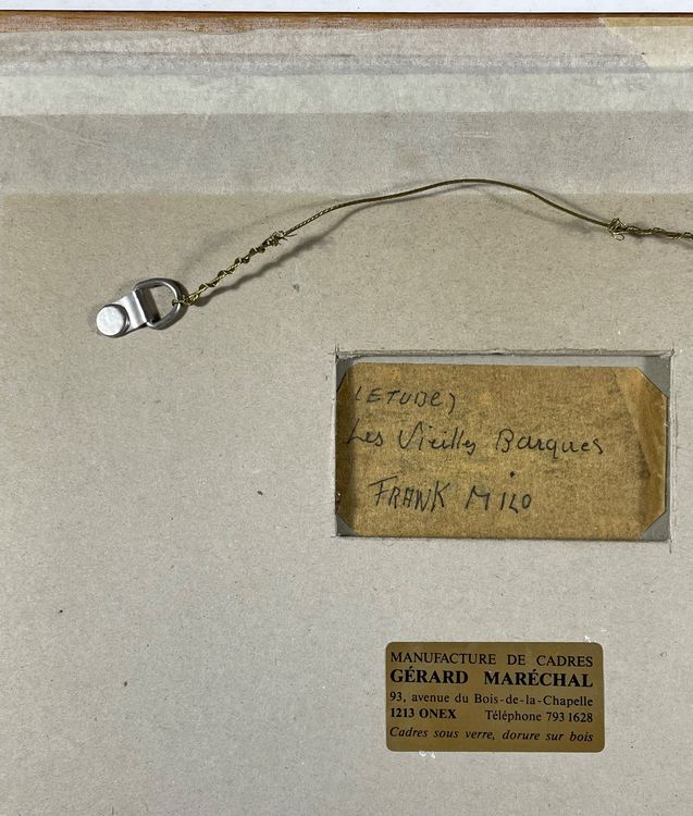 Frank Milo (1921-1991) Gemälde (Gebraucht) in Root für CHF 205 – mit ...