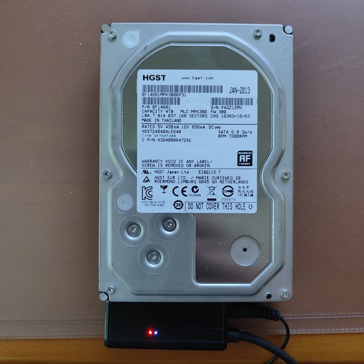 Disque dur Hitachi 4TO | Kaufen auf Ricardo