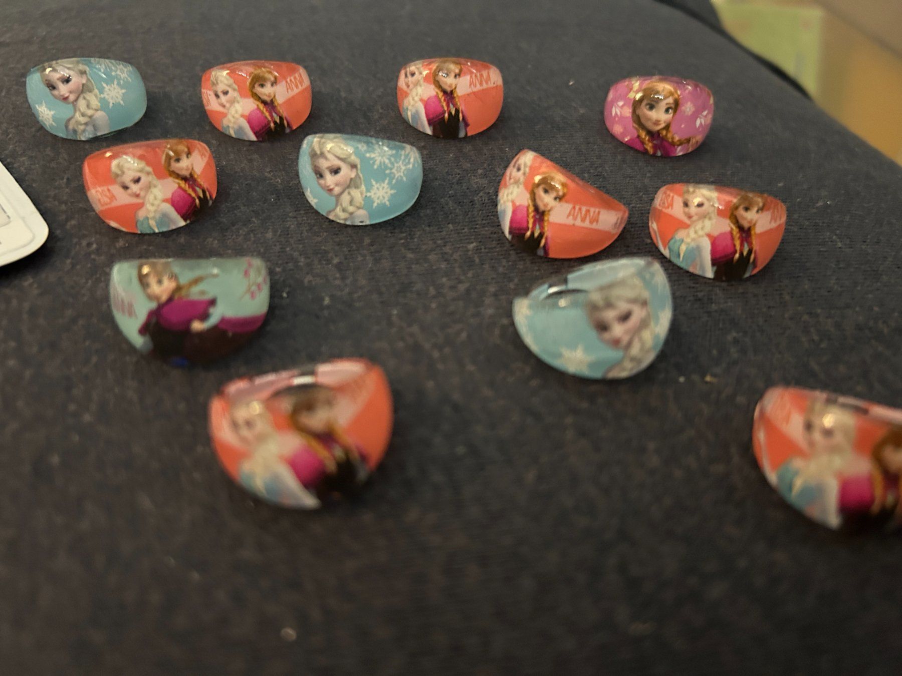 19x Ringe "Frozen" Elsa Ring Kinder (Mädchen) und varia (Neu (gemäss ...