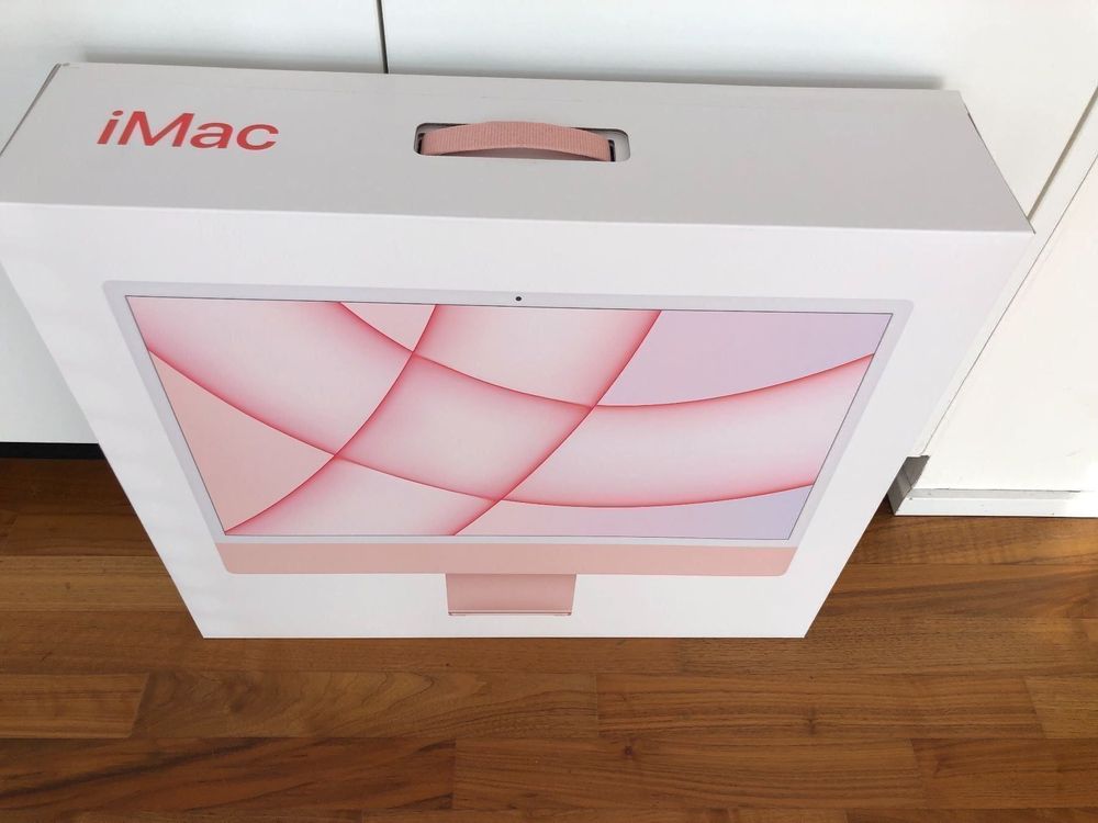 Apple iMac Retina 4.5K 2021 24“ rosa NEU (Neu und originalverpackt) in ...