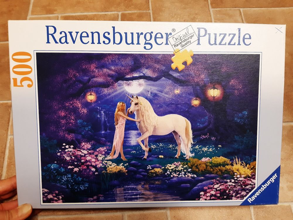 Ravensburger Puzzle Einhorn - Komplett, 500 Teile | Kaufen auf Ricardo