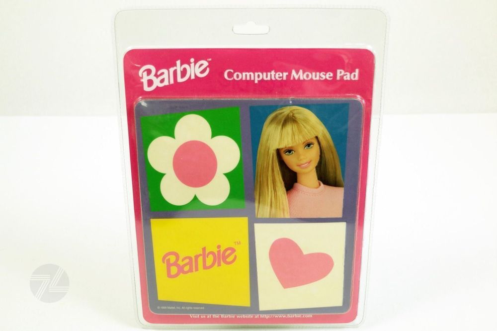 BARBIE Computer Mouse Pad Vintage 90s (Neu und originalverpackt) in ...