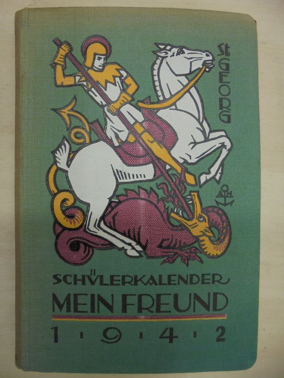 Petalozzi Schülerkalender, 1942, St.Georg, Top Zustand | Kaufen auf Ricardo