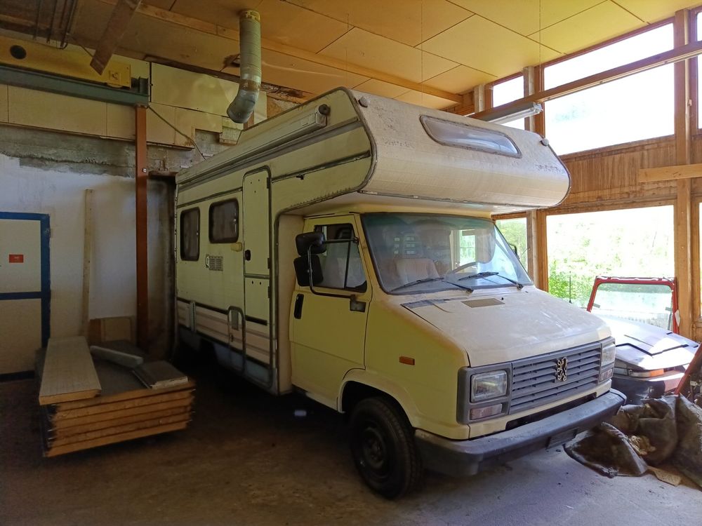 Peugeot J5 Wohnmobil 2.5 Diesel Oldtimer fahrbereit (Gebraucht) in ...