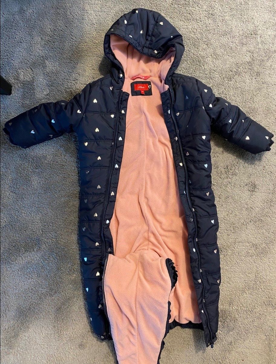 Süsser Winteroverall Gr. 80, top Zustand! Nie verwendet! (Neu (gemäss ...