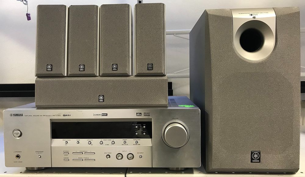 YAMAHA RX-V350 inkl. Surround/Subwoofer 6 Boxen | Kaufen auf Ricardo