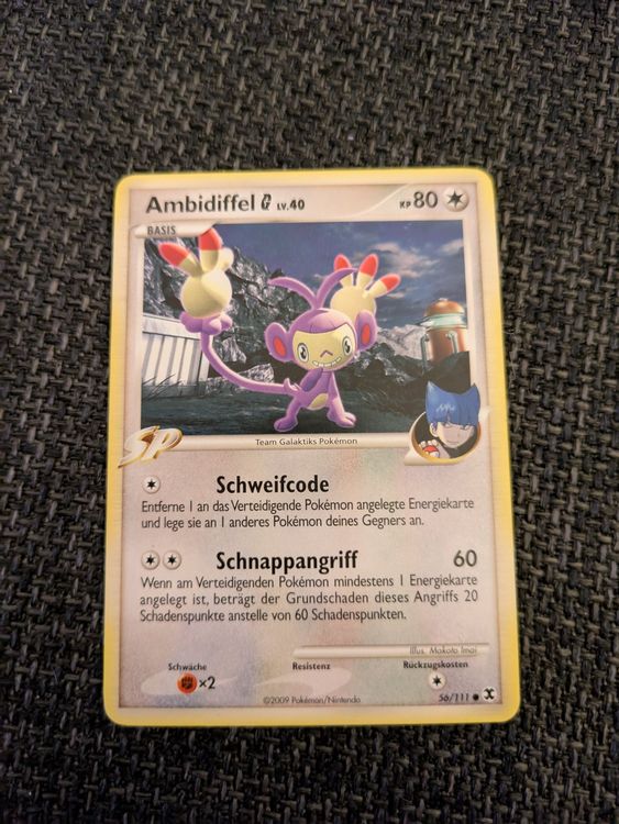 AMBIPOM LV.40, RISING RIVALS, RR56, COM, 2009, GER, GD (Gebraucht) in ...