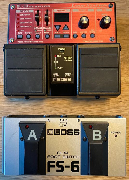 BOSS RC-30 Loop Station Twin Pedal inkl. Footswitch (Gebraucht) in ...