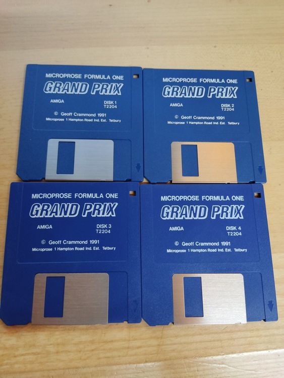 Originalgame Microprose Grand Prix für den Commodore Amiga | Kaufen auf ...