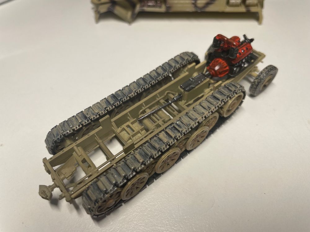 Sd Kfz 8 DB10 Gepanzert 12 t 1/72 mit Mechanikern | Kaufen auf Ricardo