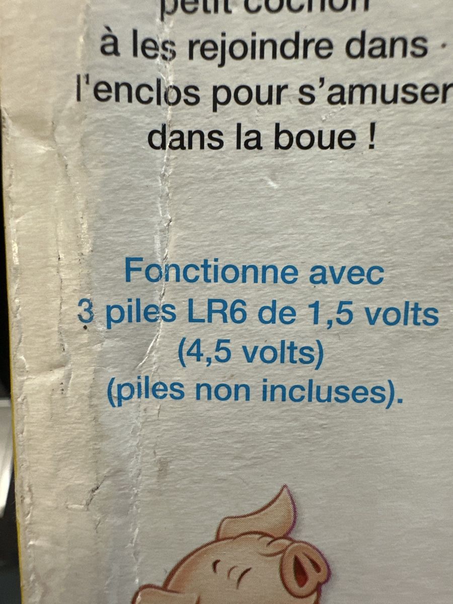 Jeu - La Chanson Des Petits Cochons - Complet (Neuf avec emballage d ...