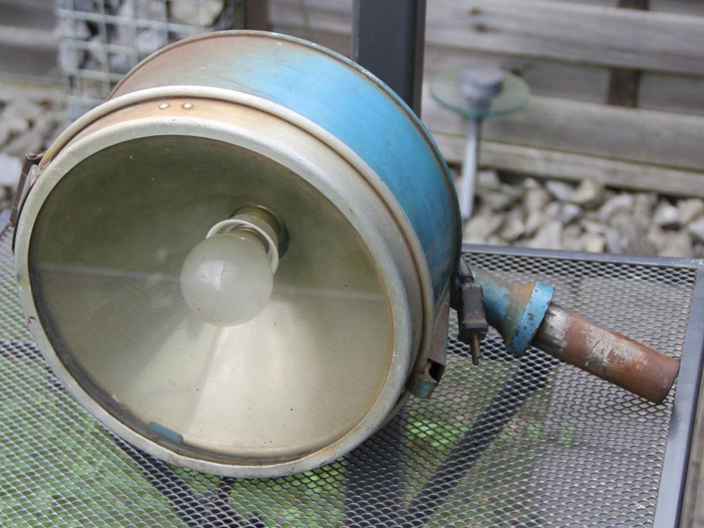 Eisenbahnlampe, Loklaterne, Zuglampe ev. DB (Defekt) in Belp für CHF 1 ...