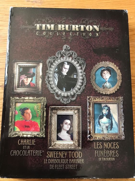 Tim Burton Collection (3 films, 3 DVD, Sweeney, Charlie.., ) | Kaufen ...
