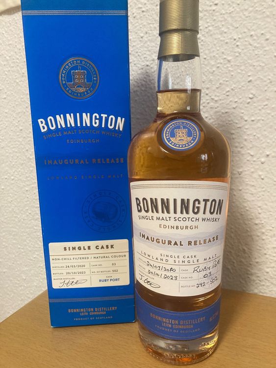 Bonnington Single Malt Whisky - Inaugural Release (Neu und ...