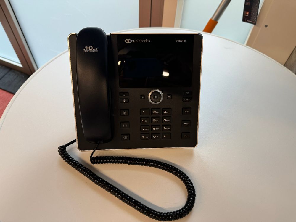 AudioCodes C450HD IP-Telefon für Microsoft Teams (Gebraucht) in ...