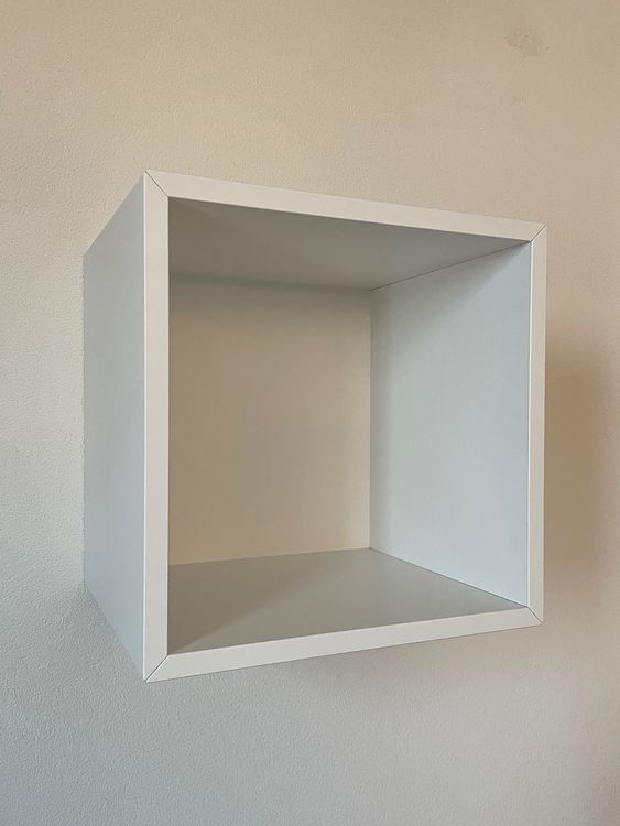 Wandregal quadratisch, Valje, IKEA Weiss (2) | Kaufen auf Ricardo