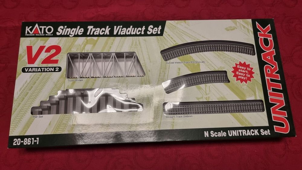 Kato Unitrack Viaduct Set V2 Spur N (Neu und originalverpackt) in ...