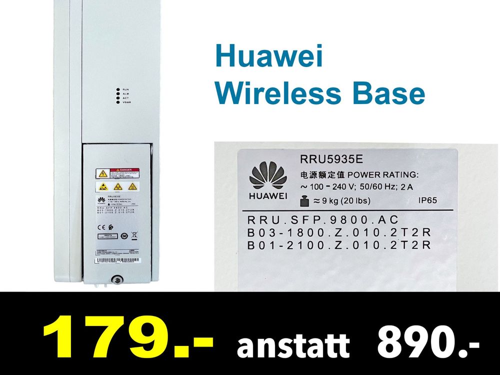 🔴 Huawei Wireless Base Station - /458A | Kaufen auf Ricardo