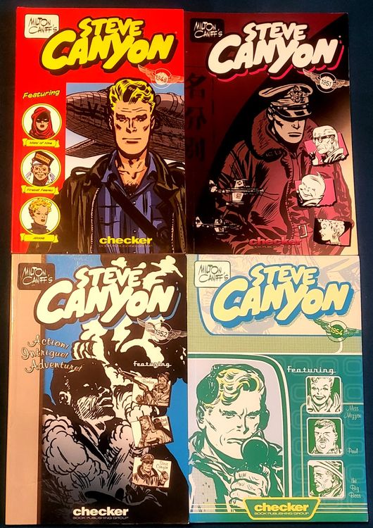 Milton Candiff's Steve Canyon - 1948/1951/1952/1954 - Comics (Gebraucht ...