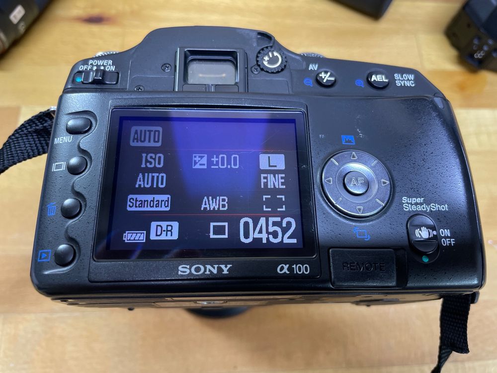 Sony Alpha 100 DSRL | Kaufen auf Ricardo