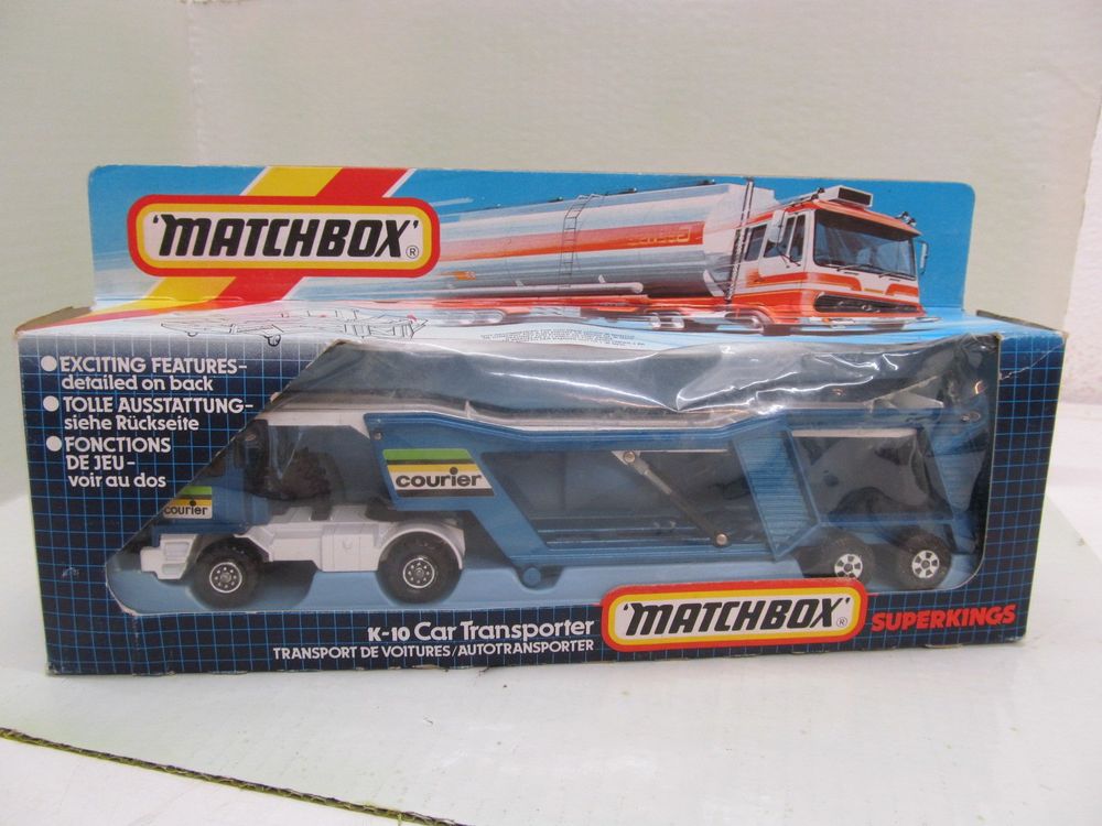 MATCHBOX K-10 CAR TRANSPORTER 1985 (Neu (gemäss Beschreibung)) in ...