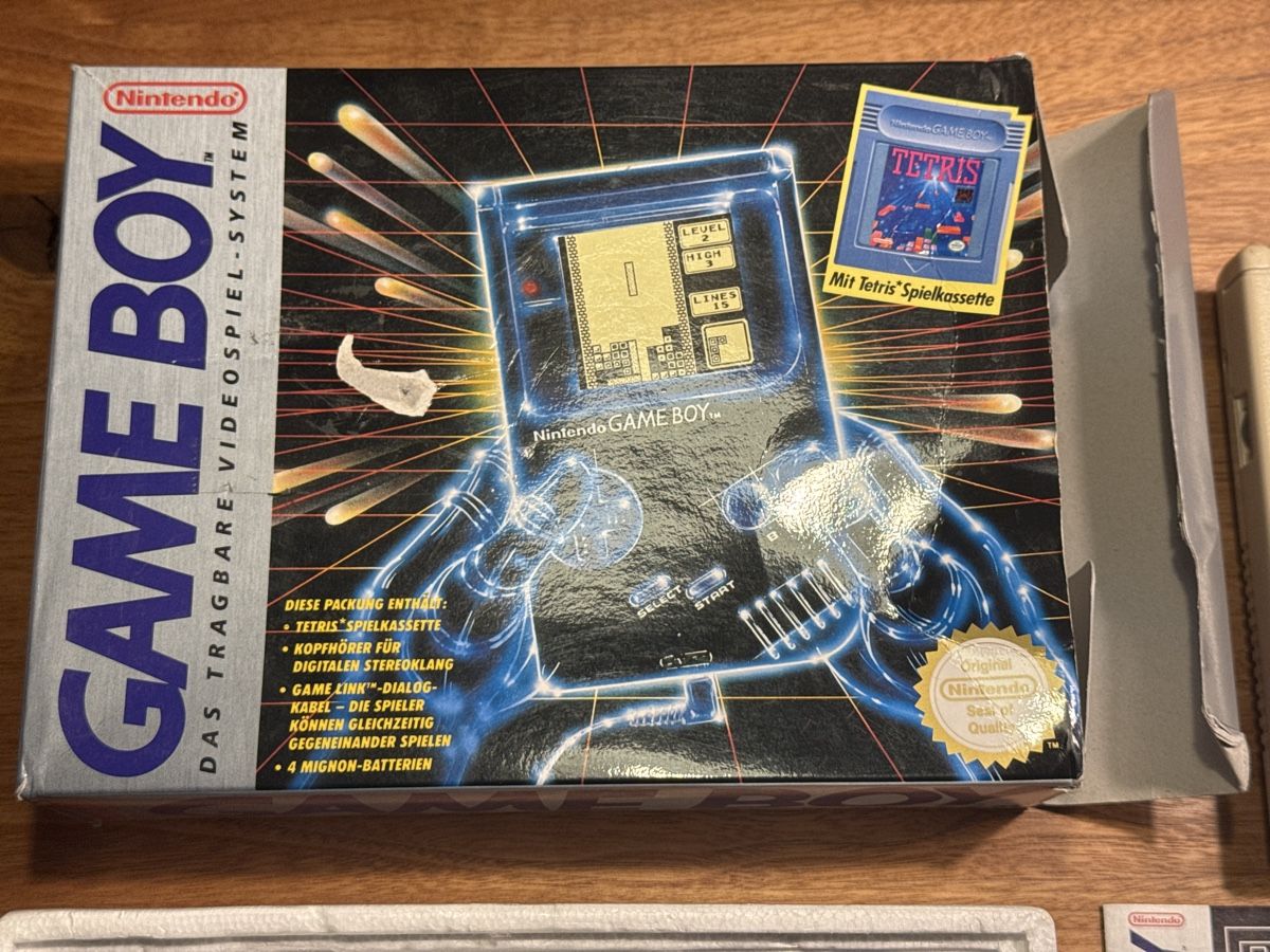 Nintendo Game Boy DMG-01 (defekt) mit Tetris und OVP! (Defekt) in ...