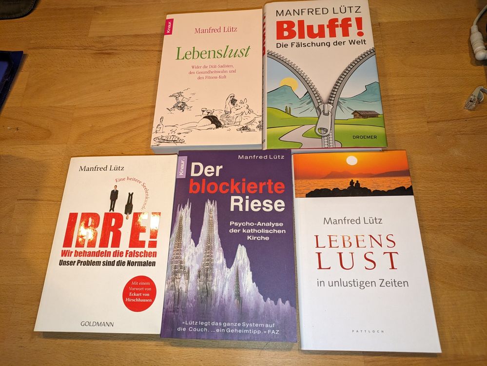 5 Bücher von Manfred Lütz | Kaufen auf Ricardo
