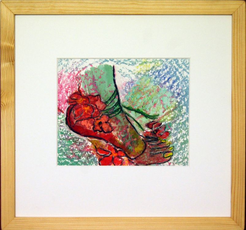 Zeichnung: Ein Fuss | Kaufen auf Ricardo