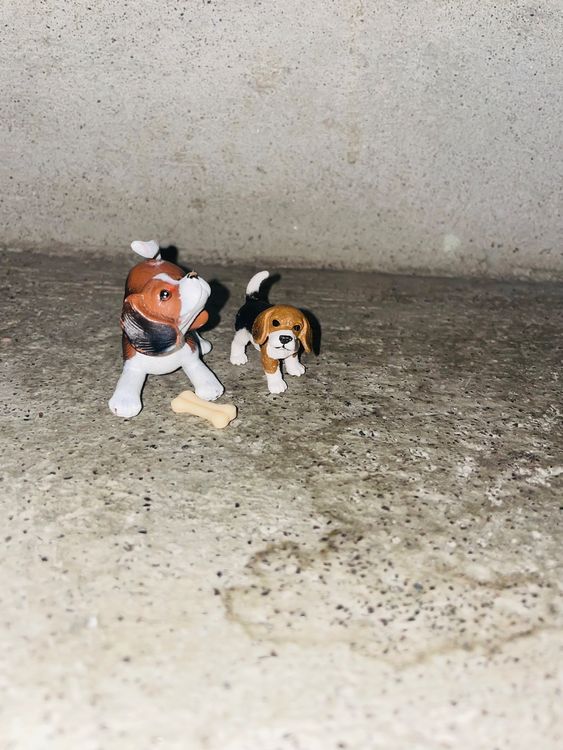Schleich Hund mit Welpe (Gebraucht) in Burgdorf für CHF 1.5 – mit Lieferung auf Ricardo kaufen