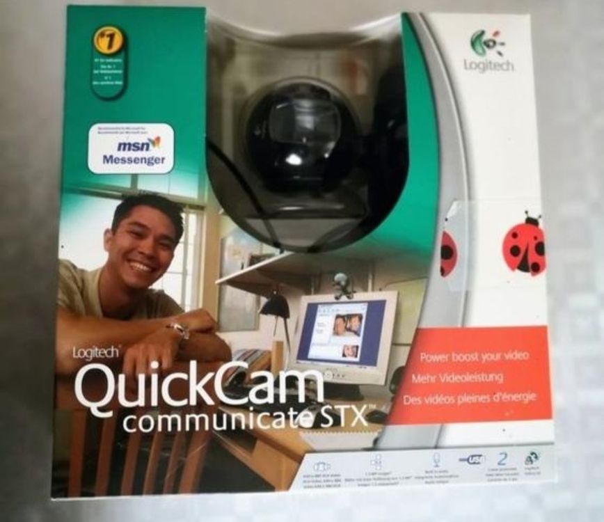Webcam Logitech QuickCam Communicate STX neuve sous emballag (Neu und ...