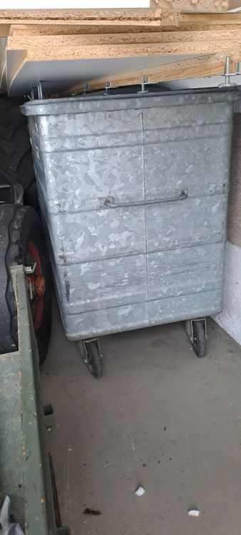 Verwo 800l Abfallcontainer, Stahlcontainer (Gebraucht) in Döttingen für CHF 80 – nur Abholung ...