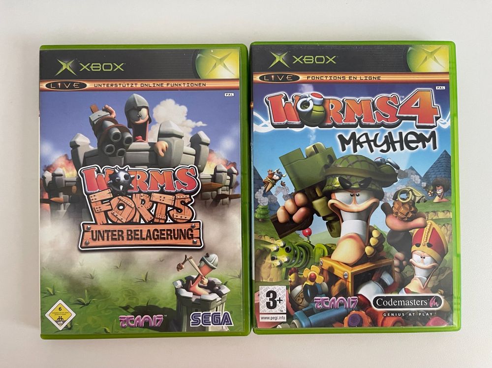 Worms Forts: Unter Belagerung, Worms 4 Mayhem, Xbox | Kaufen auf Ricardo