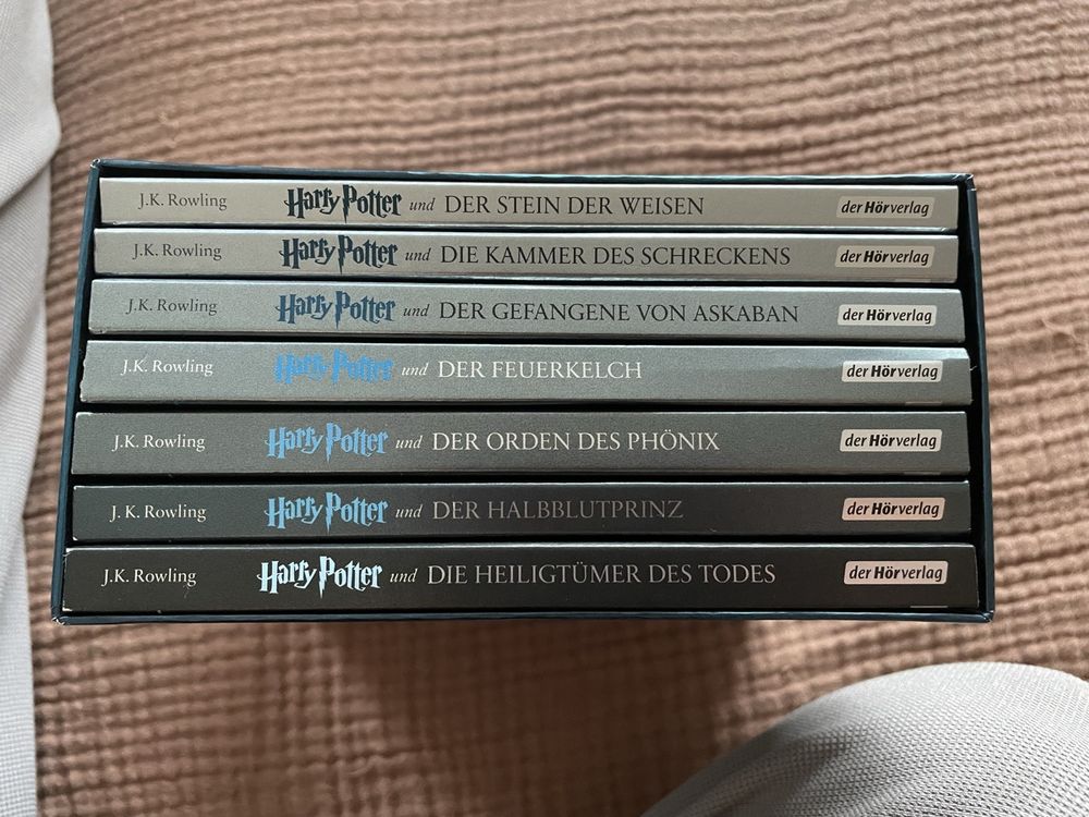 Harry Potter 1-7 als Special Edition Buch und Hörbuch (Gebraucht) in ...